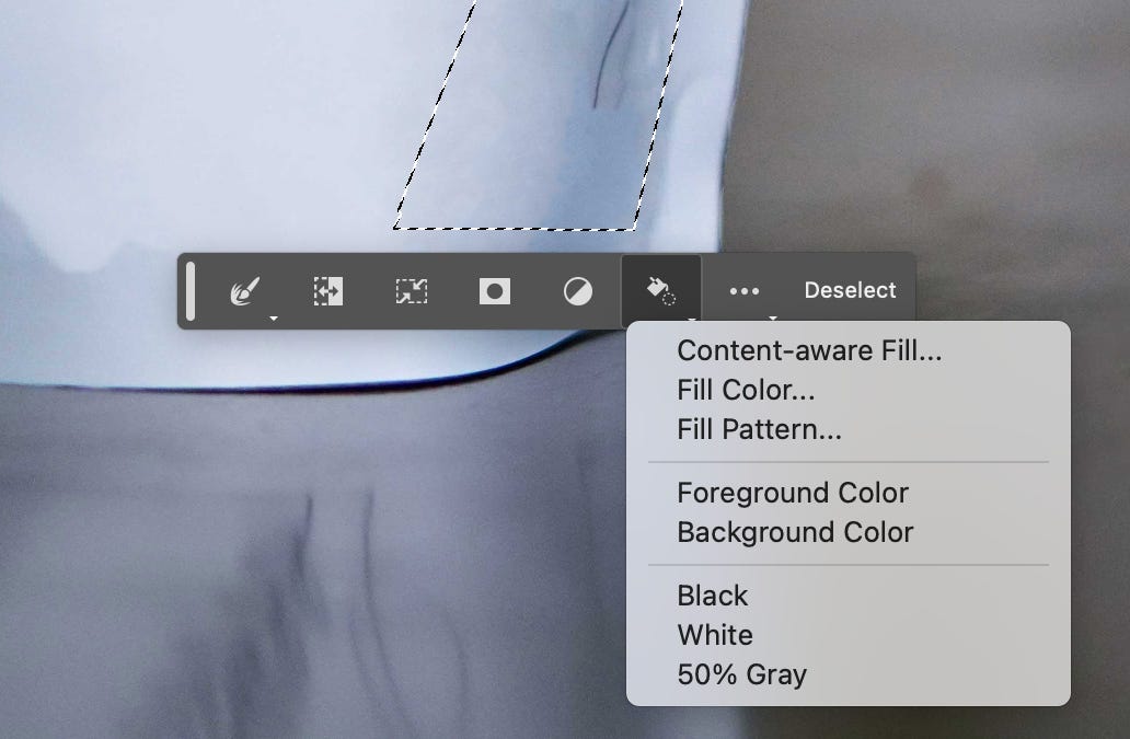 The New Contextual Task Bar in Photoshop - by Kate Silver