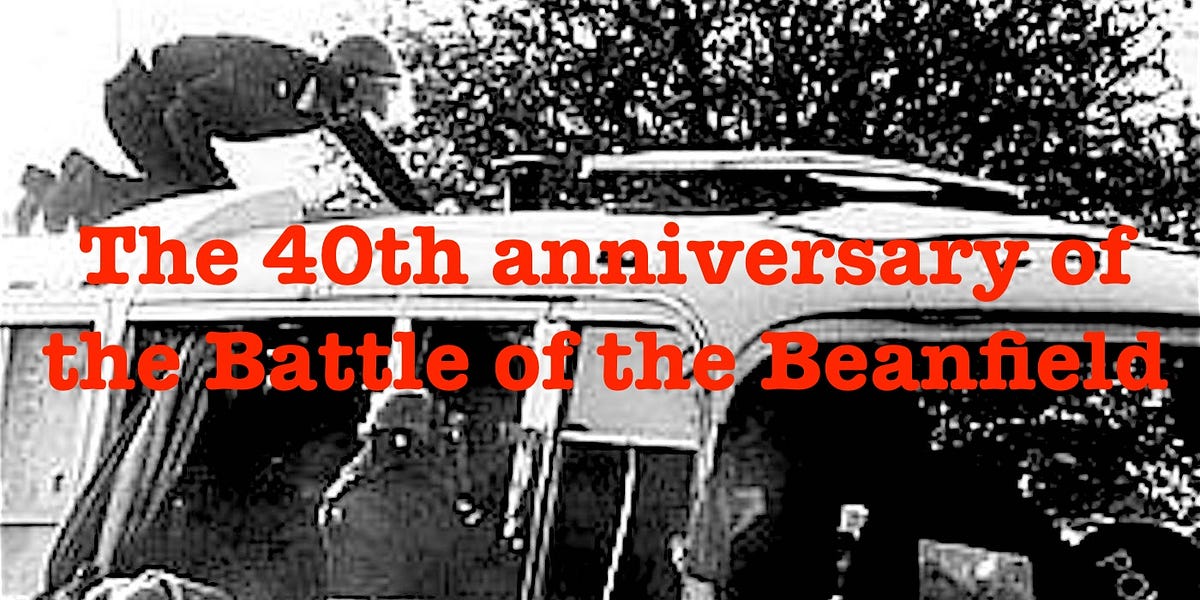 The 40th anniversary of the Battle of the Beanfield