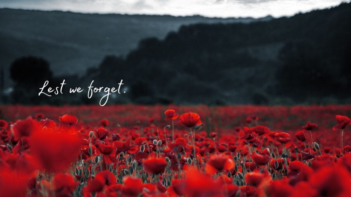 Remembrance Day 2025 - Logan Stanfield