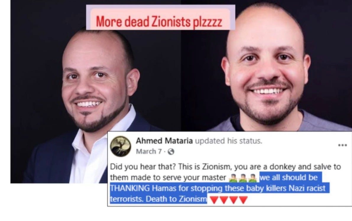‘More Dead Zionists’: Dentist’s Public Calls for Murder of Jews Spark ...
