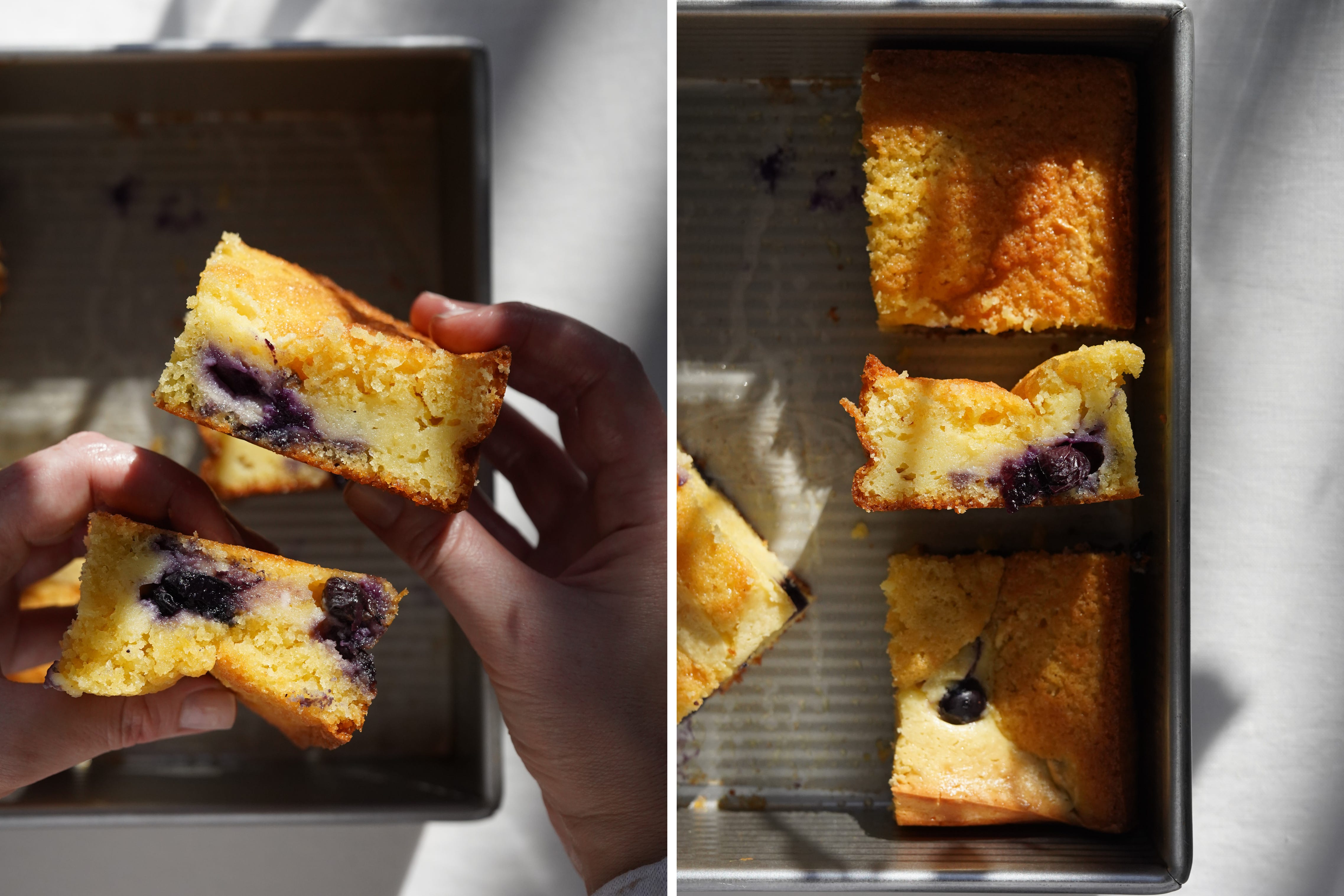 Blueberry butter cake - by Sarah Stanback-Young