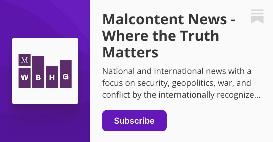 Malcontent News - Where the Truth Matters | David Obelcz | Substack