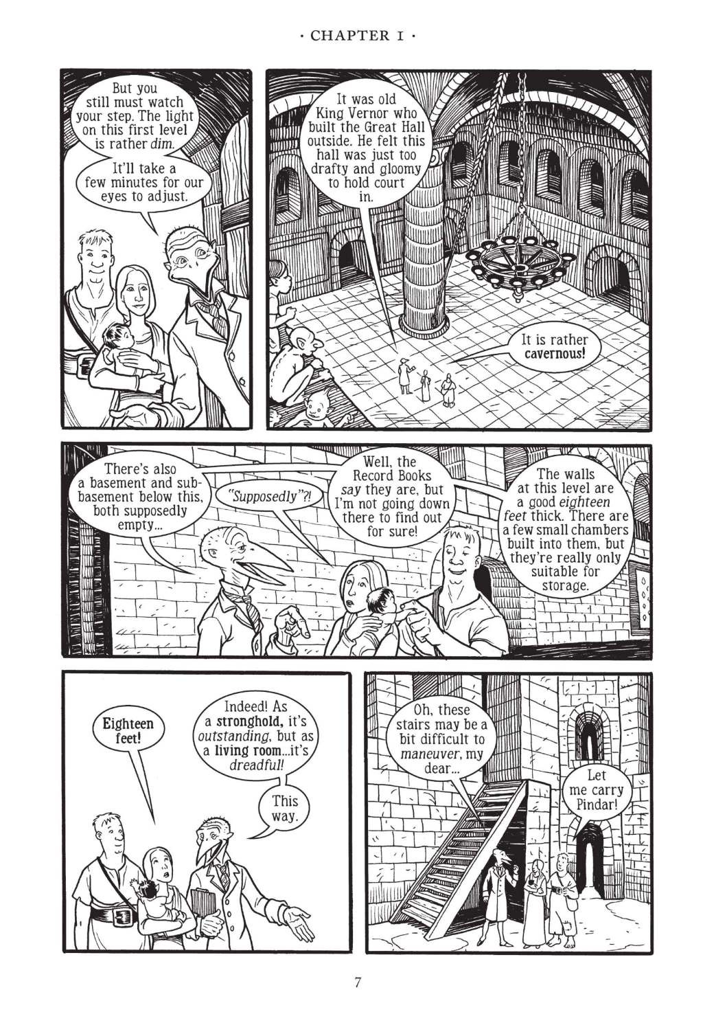 "Castle Waiting," a Timeless Cozy Fantasy Comics by Linda Medley
