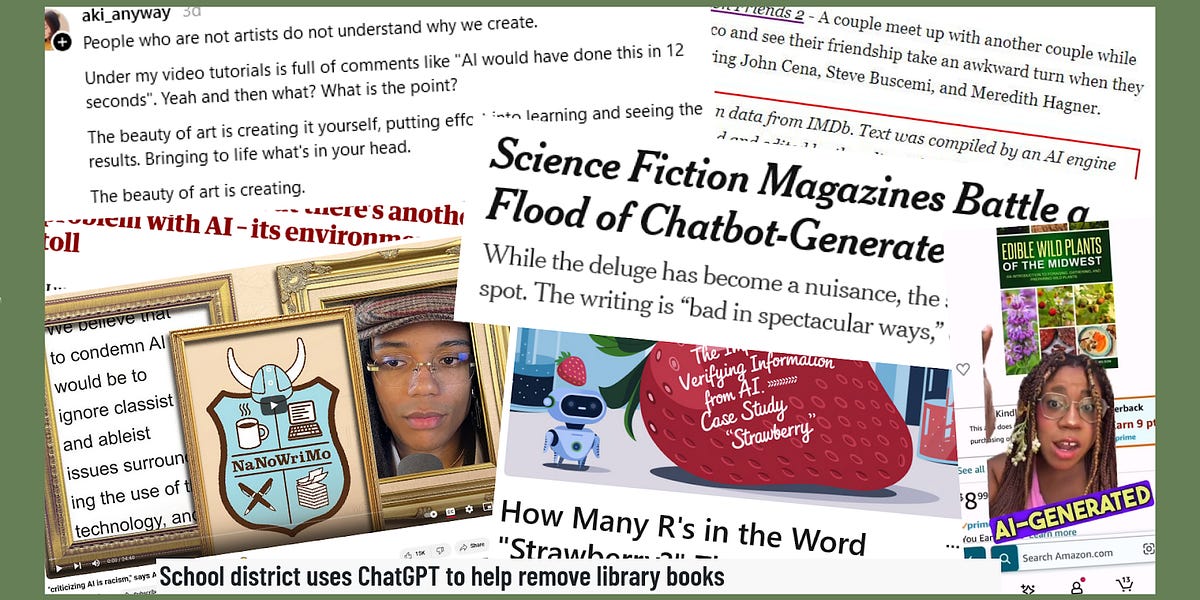 Why would writers use AI? - by Nicole Brinkley - Misshelved