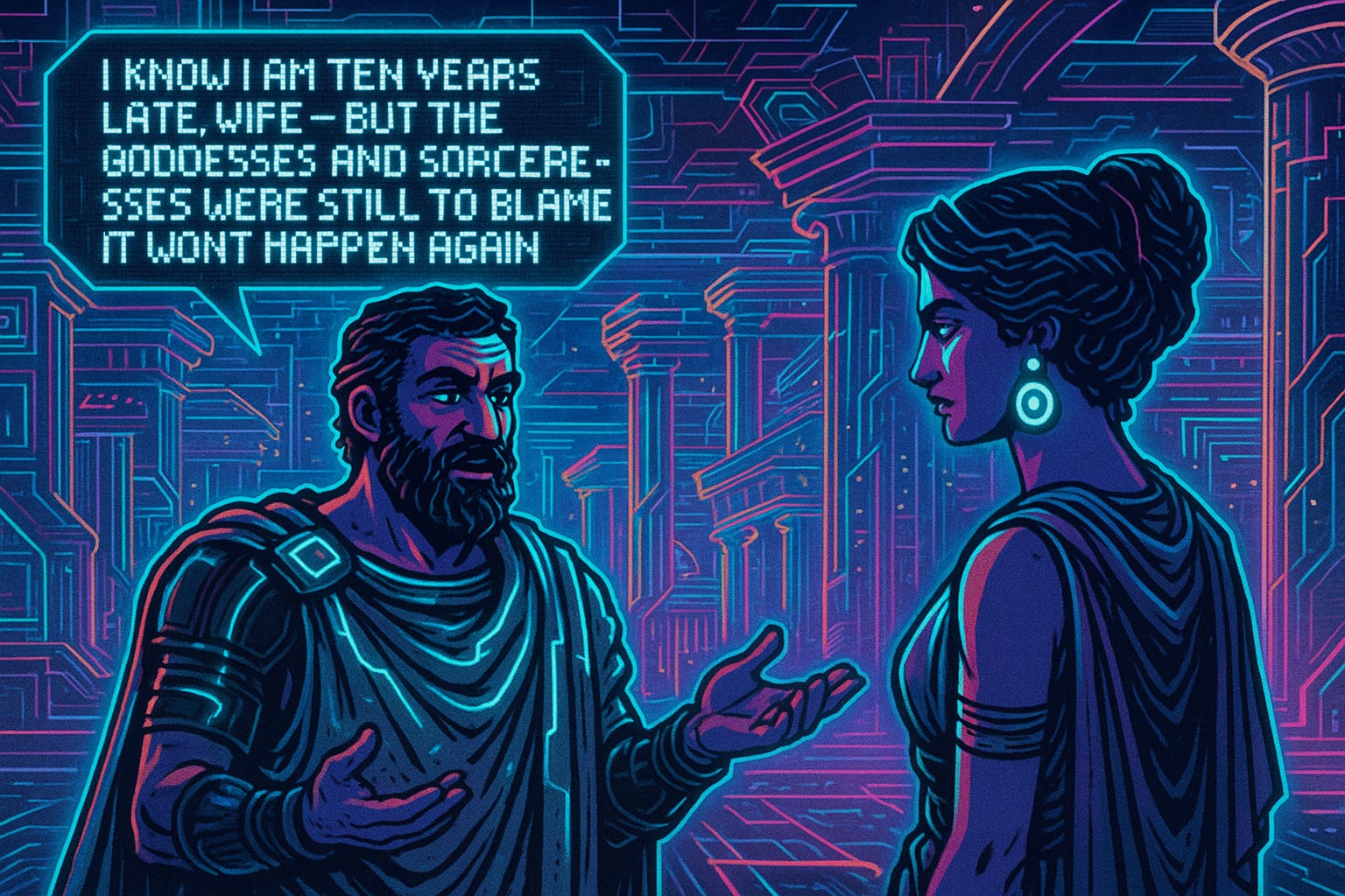 Odysseus is home - by Andy Myers - Andy’s Substack