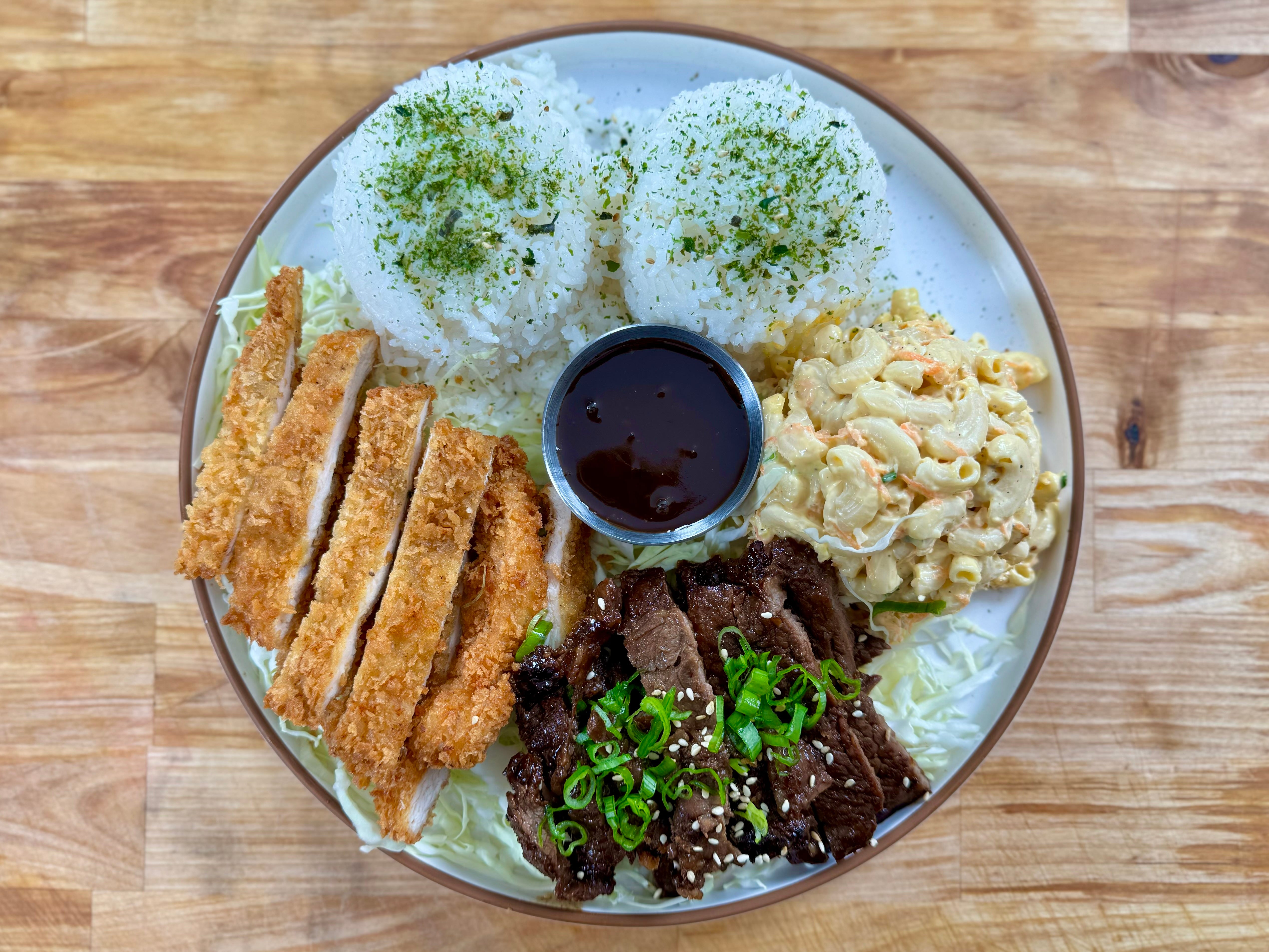 Hawaiian Mixed Plate Lunch