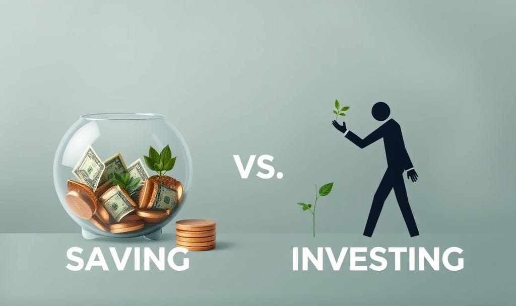 Saving vs. Investing: The Cost of Safety in a Falling Rate Environment