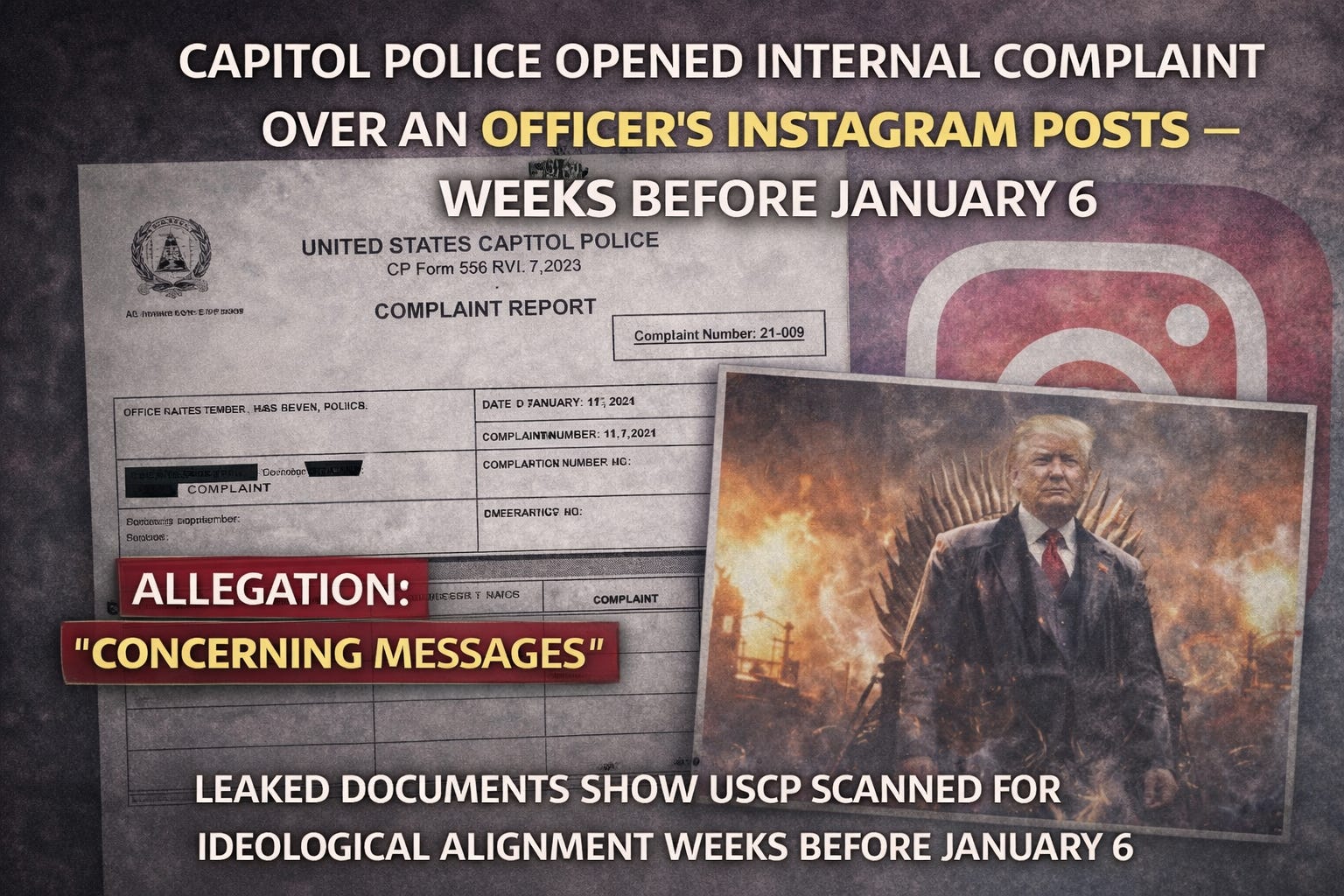 Capitol Police Opened Internal Complaint Over an Officer’s Instagram ...