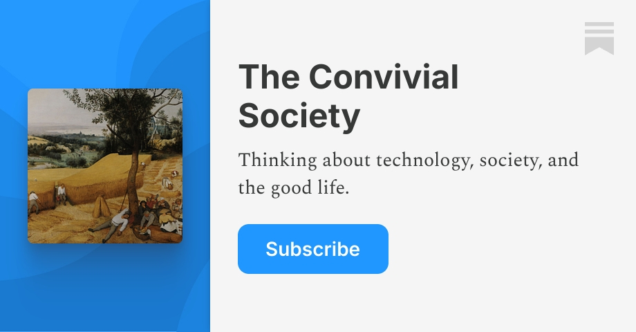 About - The Convivial Society
