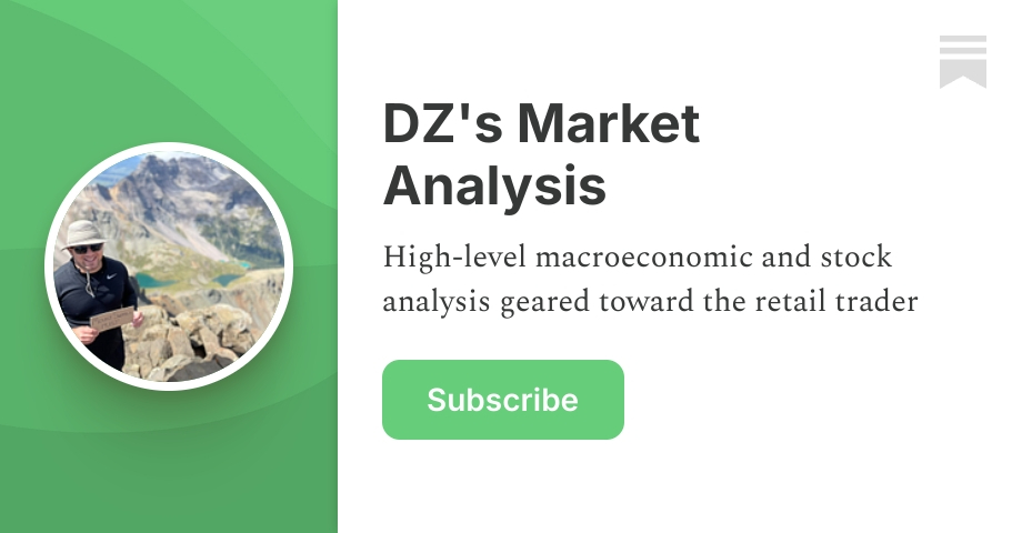 DZ's Market Analysis | Dr. Andrew Dzambo | Substack