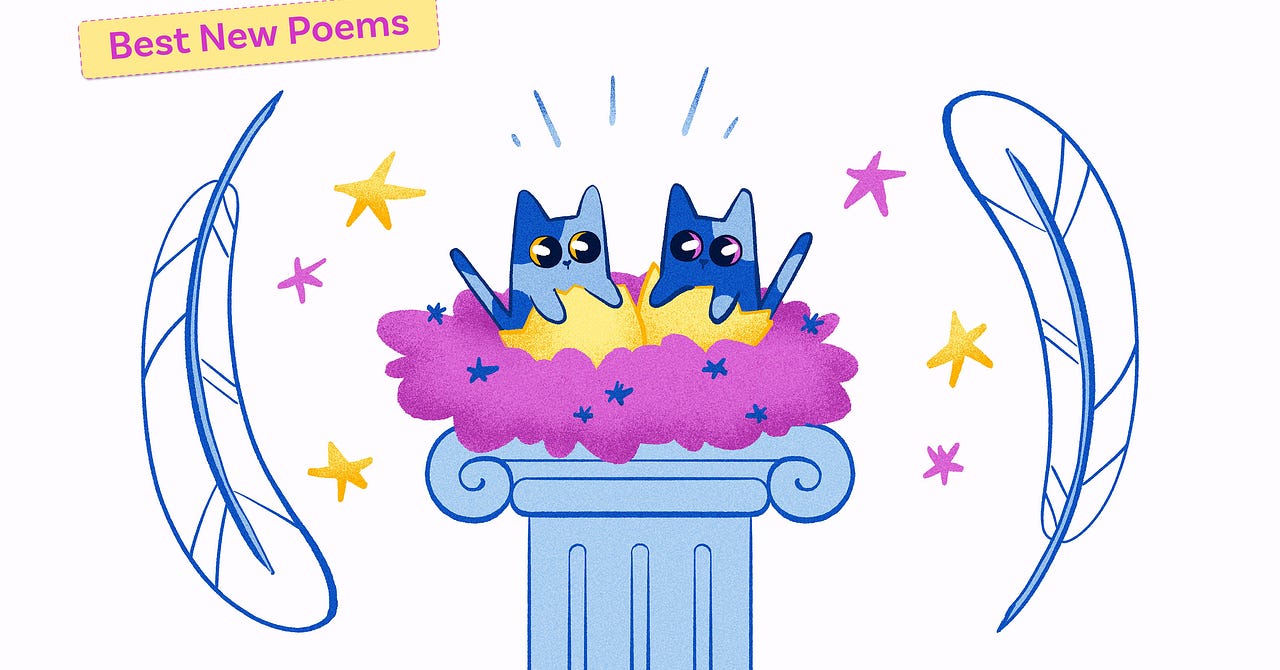 Best New Poems | ONLY POEMS DAILY | Substack