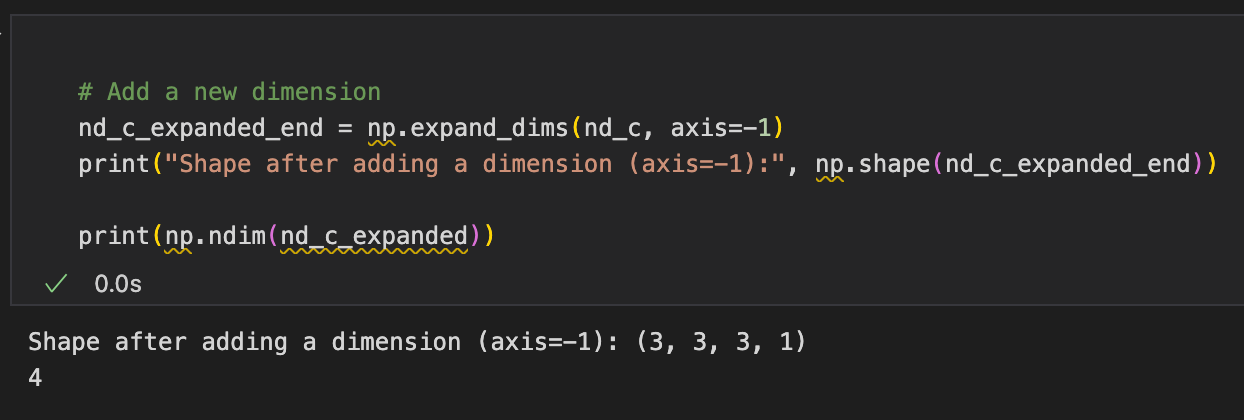 Understanding Axes and Dimensions in Numpy