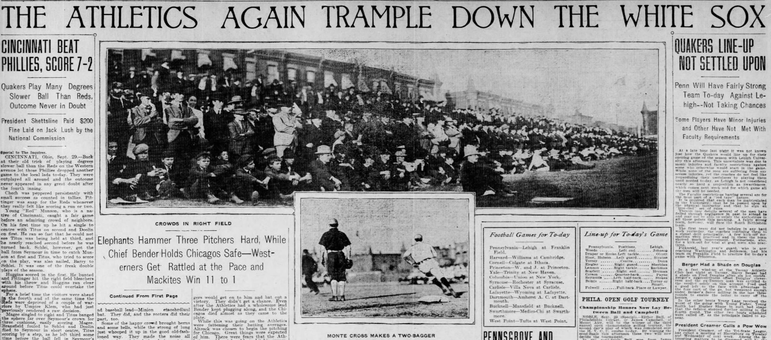 The 1905 Pennant Battle Continues - by Daniel Evensen