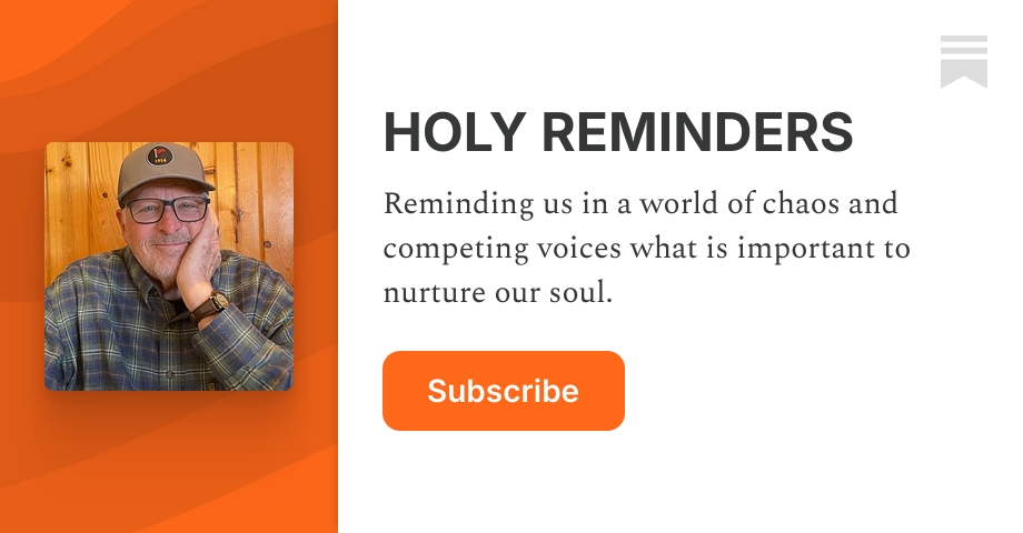HOLY REMINDERS | Bill | Substack