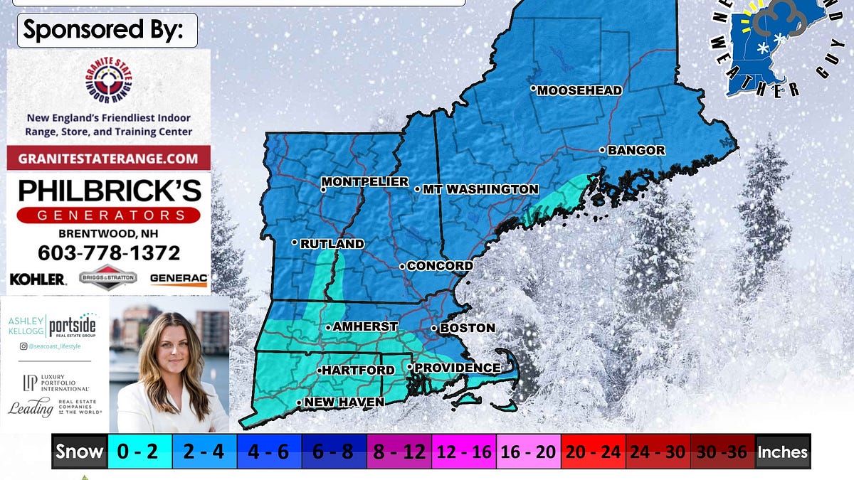 Monday 7am Update - New England Weather Guy