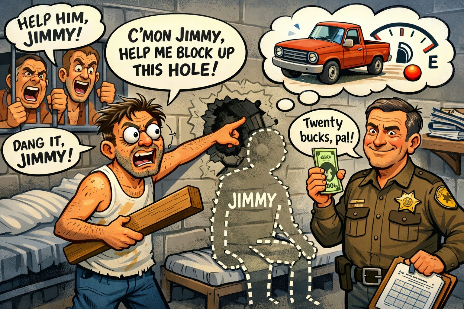 Bug-Eyes, Jimmy, and the $20 Chevy Test Drive