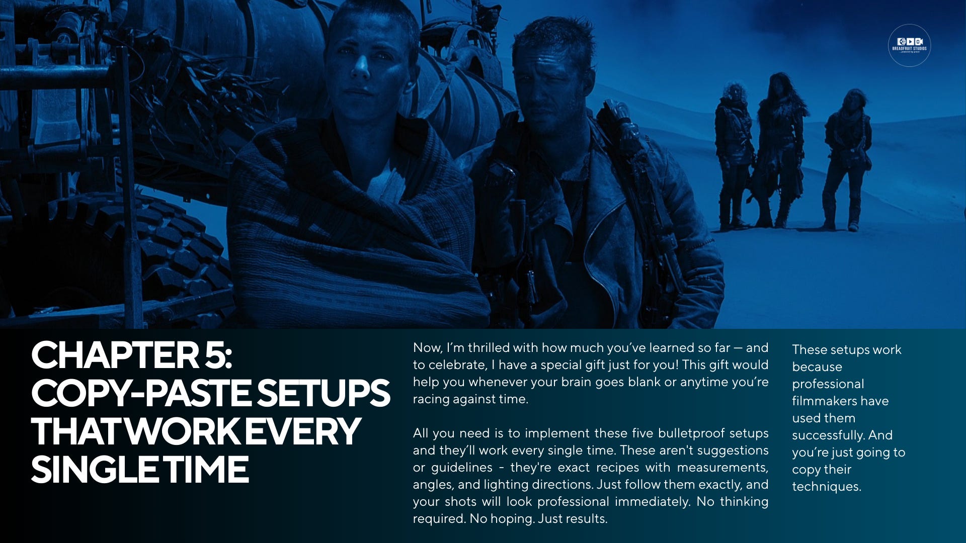Free Resource on How To Make Shots Cinematic With Film Depth