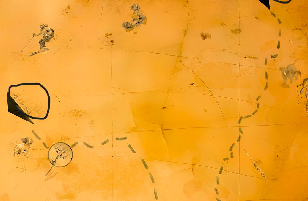 Taking a Look at the Numbers on the Map - from the Appalachian Footpath Box