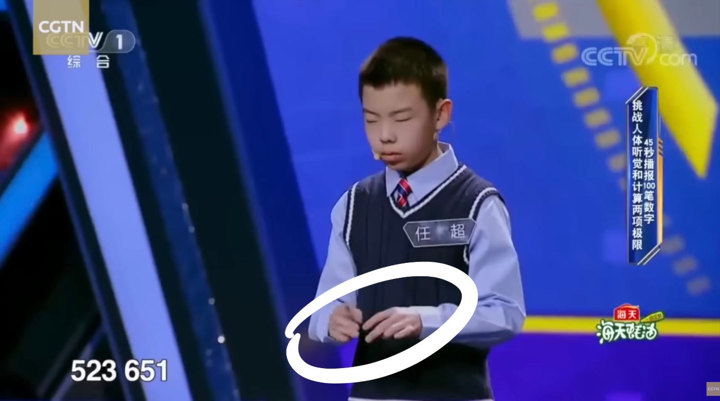 Finger math - The Lost Tools of Learning