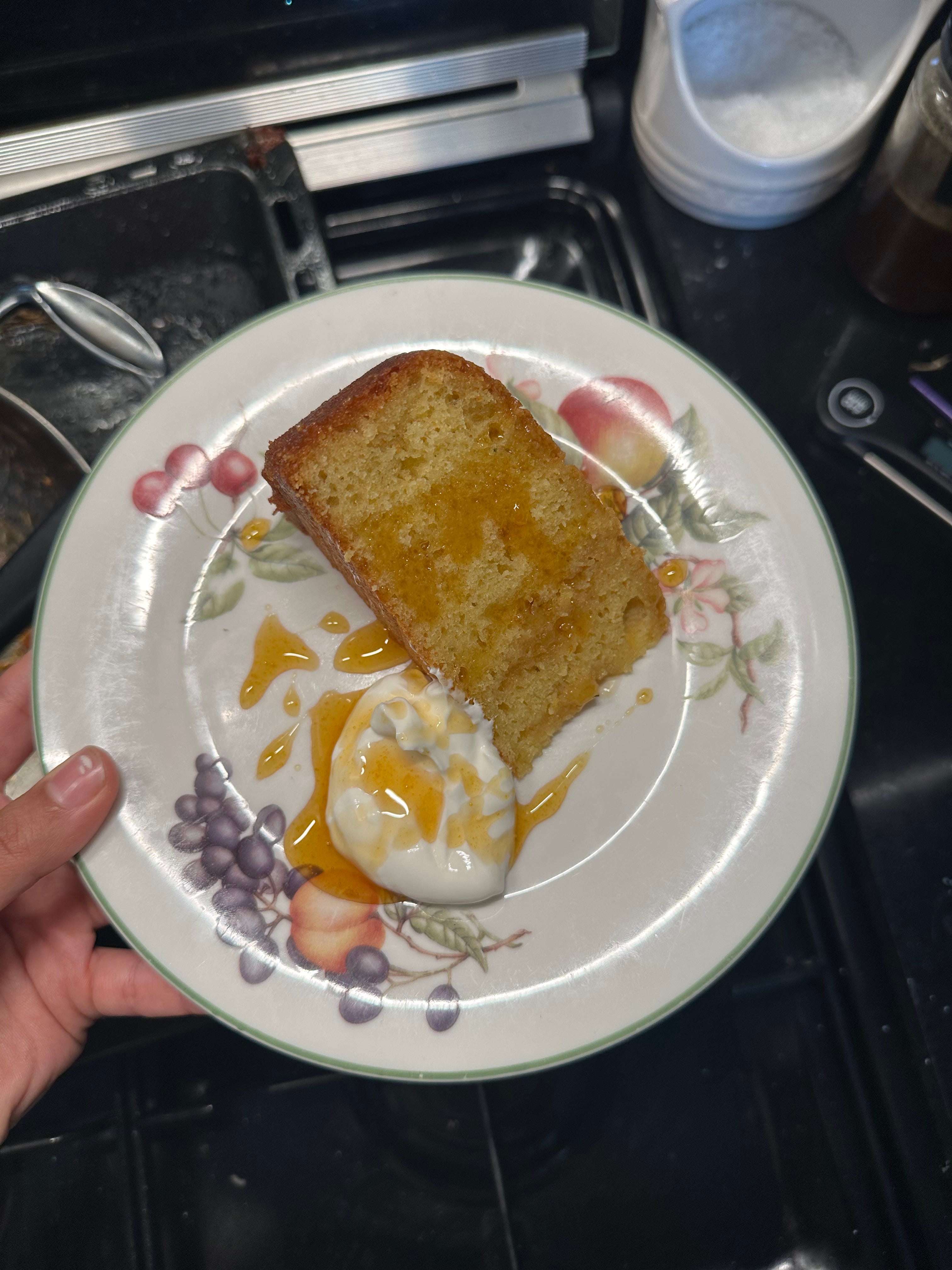 Citrus Olive Oil Yogurt Cake - by Laila Mirza