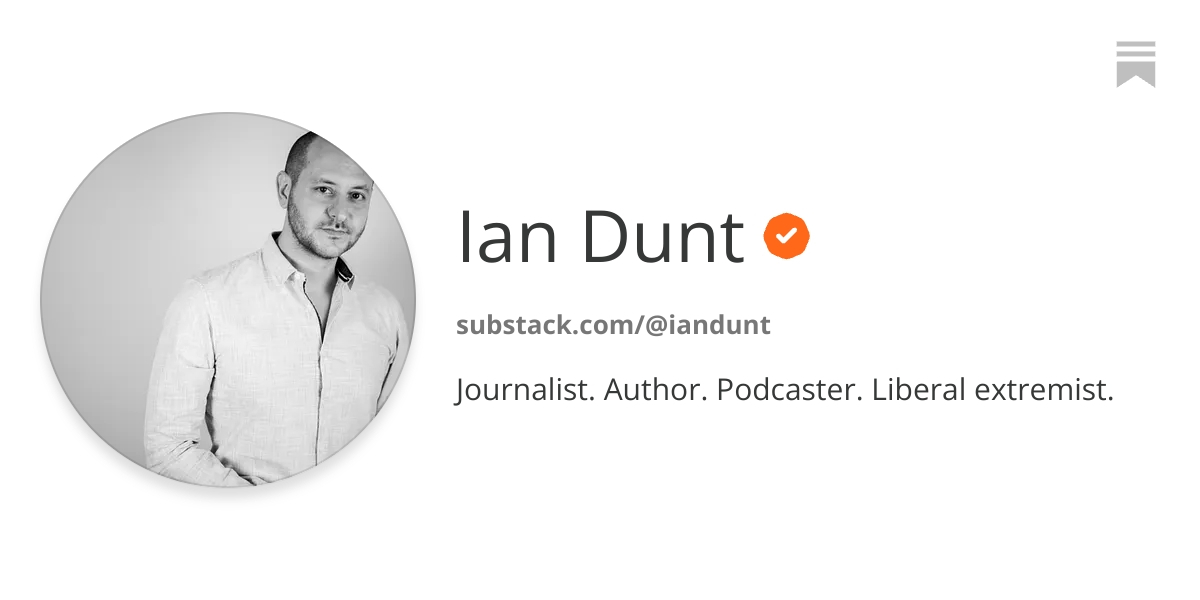 Ian Dunt | Substack