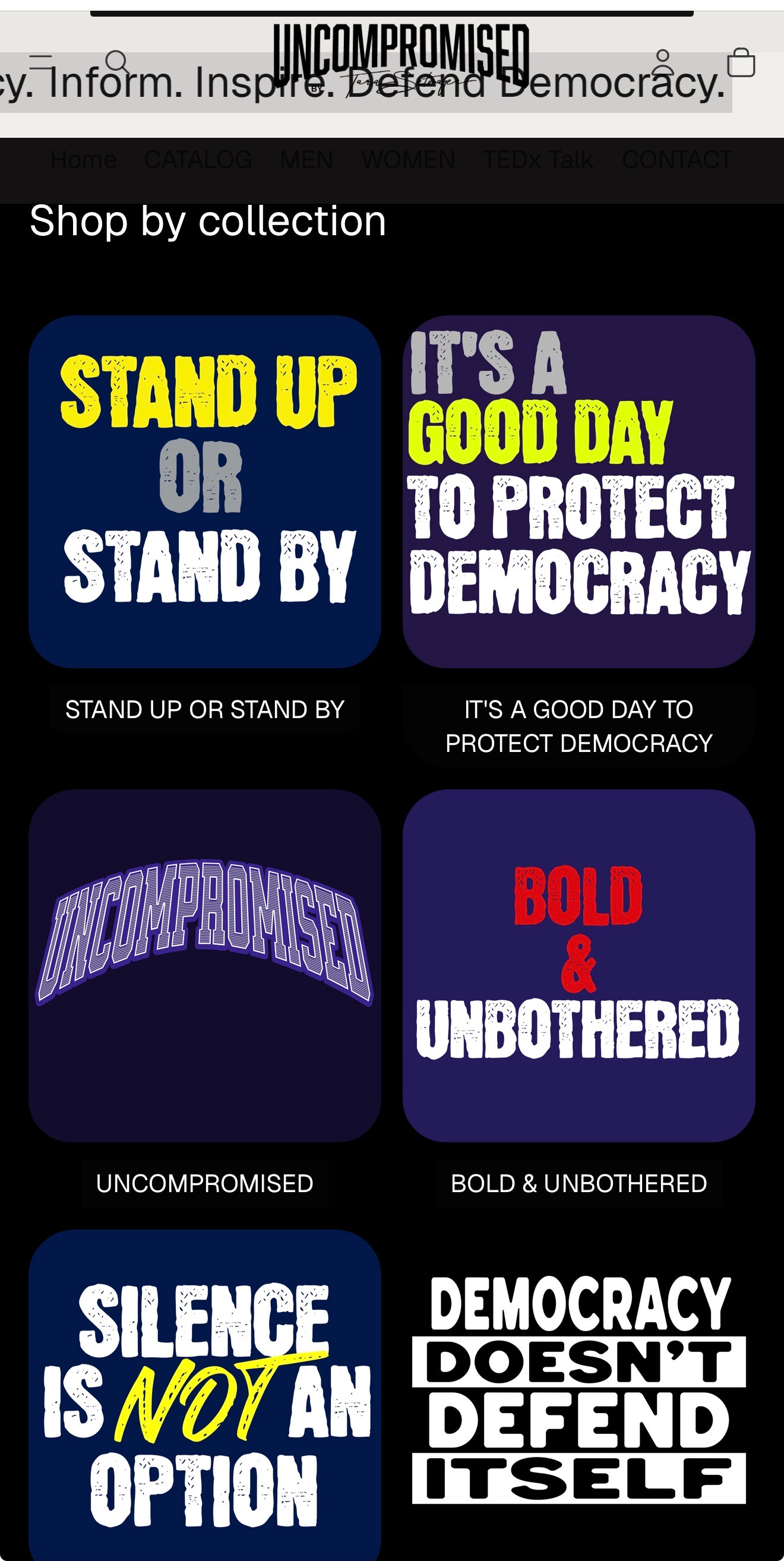 Black Friday Just Got Bold: New Uncompromised Merch Drops Today!