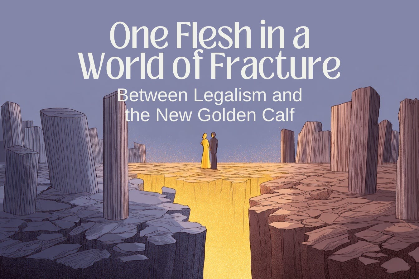 One Flesh in a World of Fracture – Between Legalism and the New Golden Calf