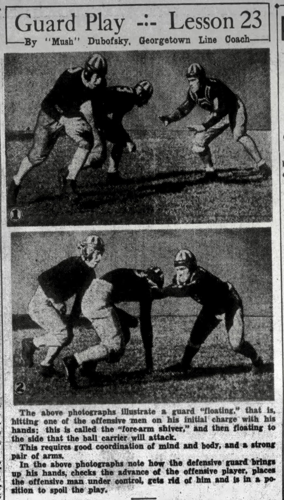 Terminology: Bull Rush, Swim Technique, and Forearm Shiver