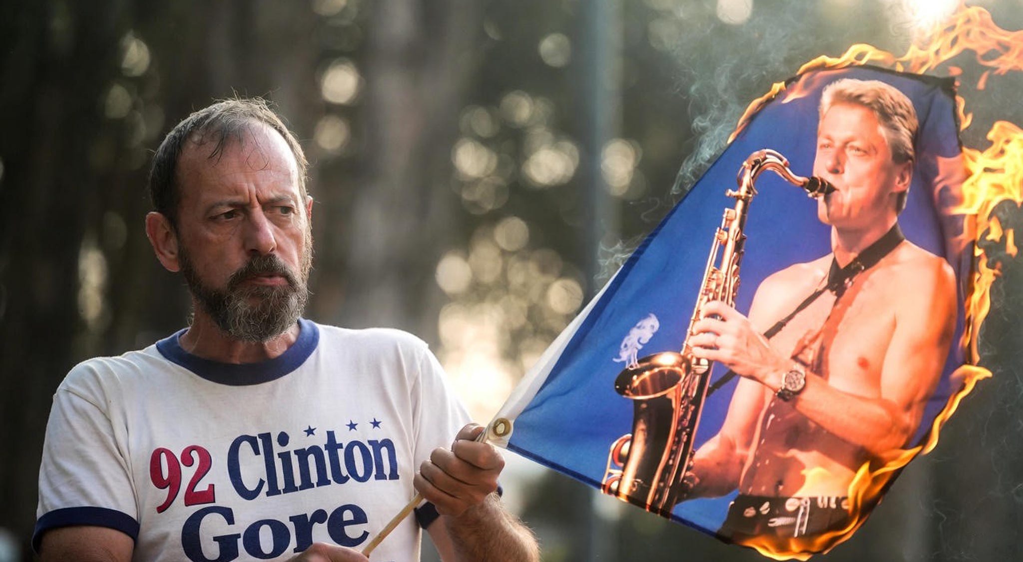 American Public Braces To Burn Clinton Flags They Definitely Don’t Own ...