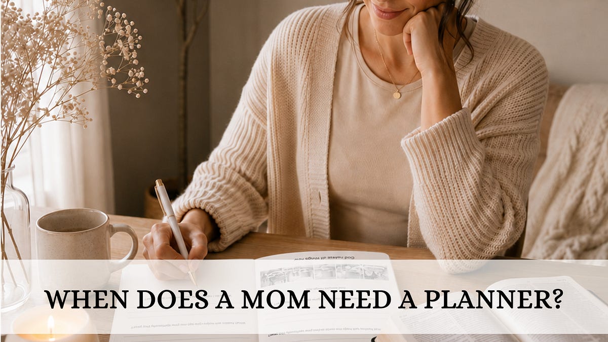How a Peaceful Mom Planner Can Transform Your Daily Walk with God