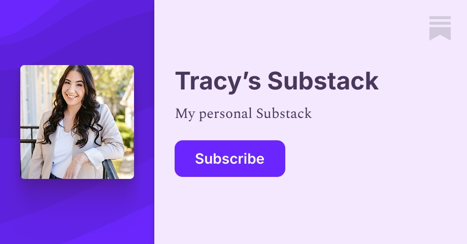 Tracy’s Substack | Tracy Beanz | Substack