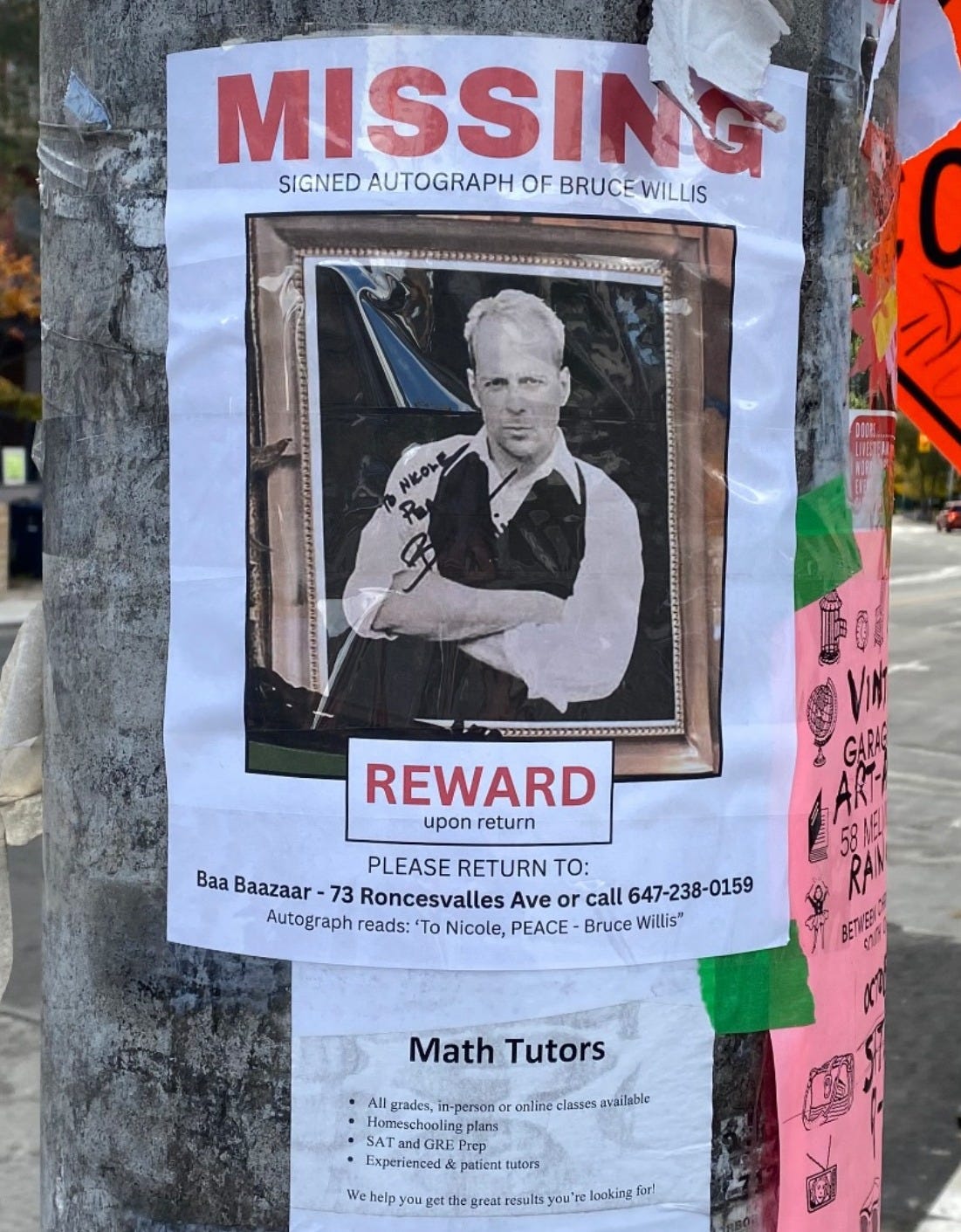 bruce willis & the absurdity of belief - by Nicole Elsasser