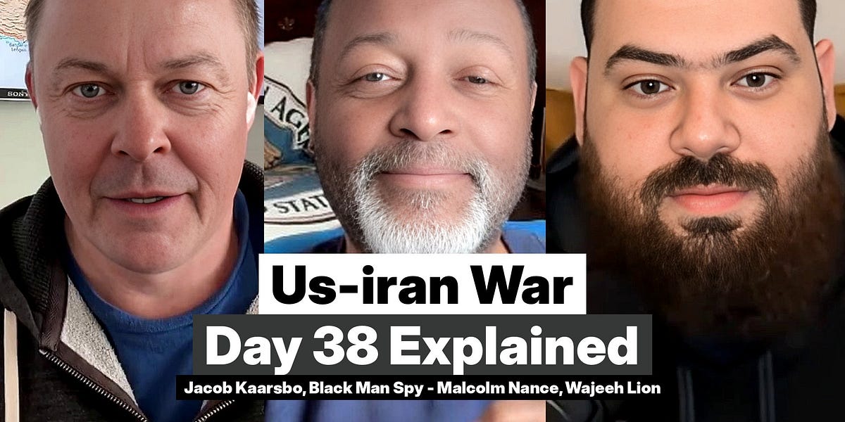 US IRAN WARCAST - DAY 38 - Live w/Malcolm Nance, Jacob Kaarsbo & Wajeeh ...
