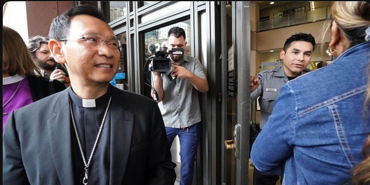 Pope Leo's First American Bishop Confronts ICE — And They Scatter