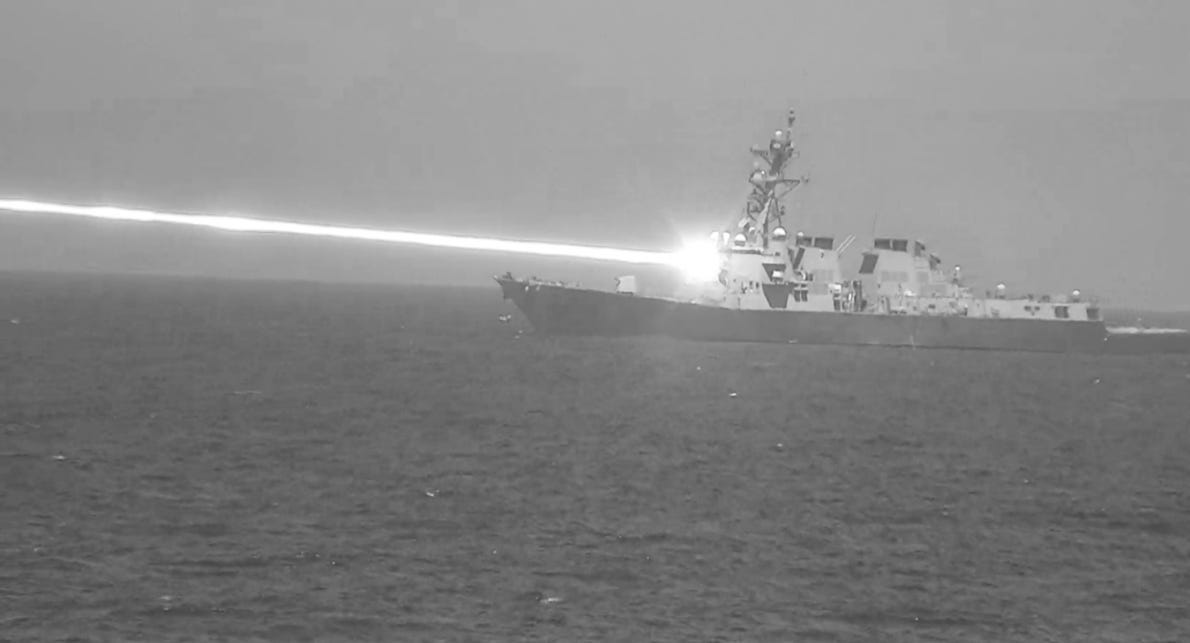 The Navy’s Chief Laser Weapon Is Finally Firing at Full Power