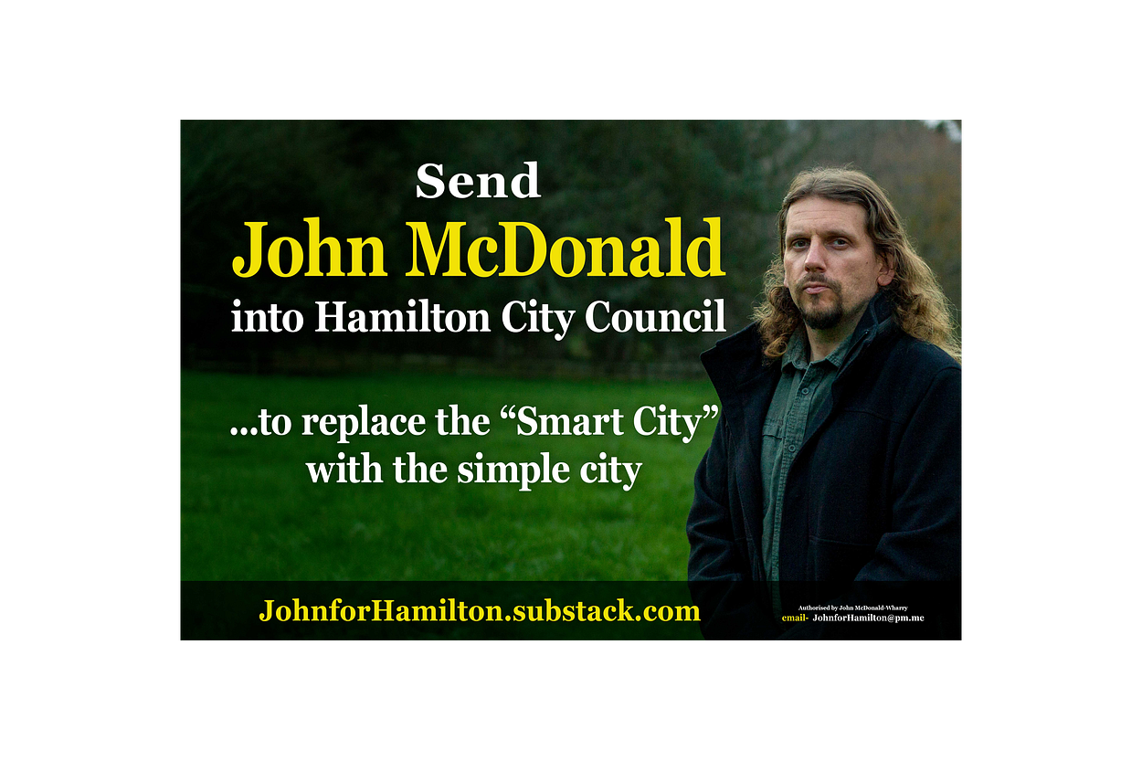 John McDonald for Hamilton | Substack