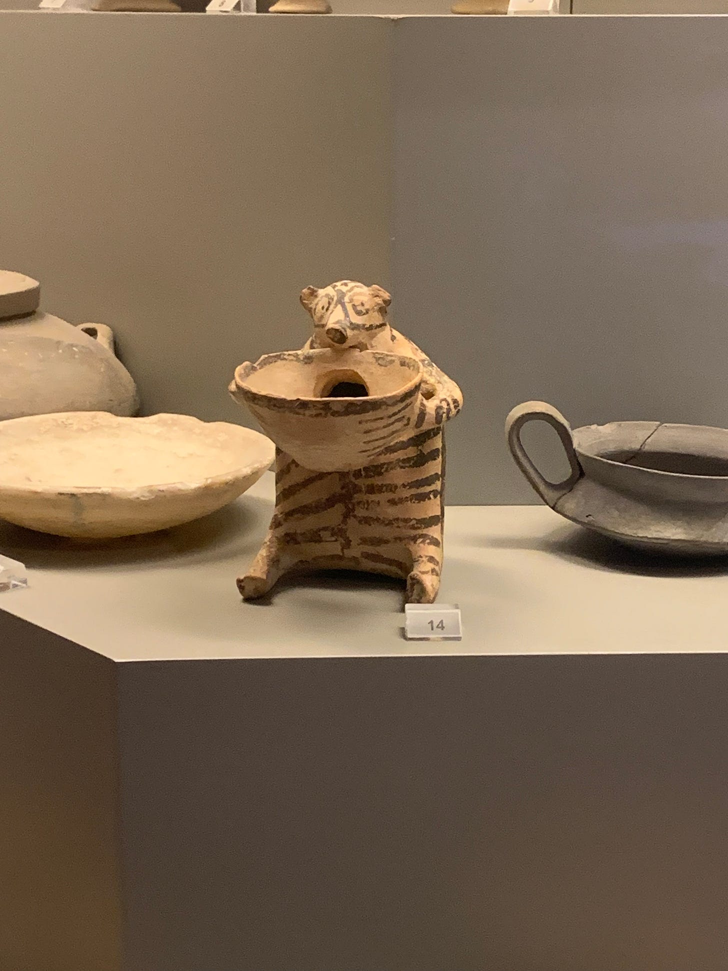 artifact pottery