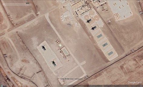 The American military footprint in northeastern Syria