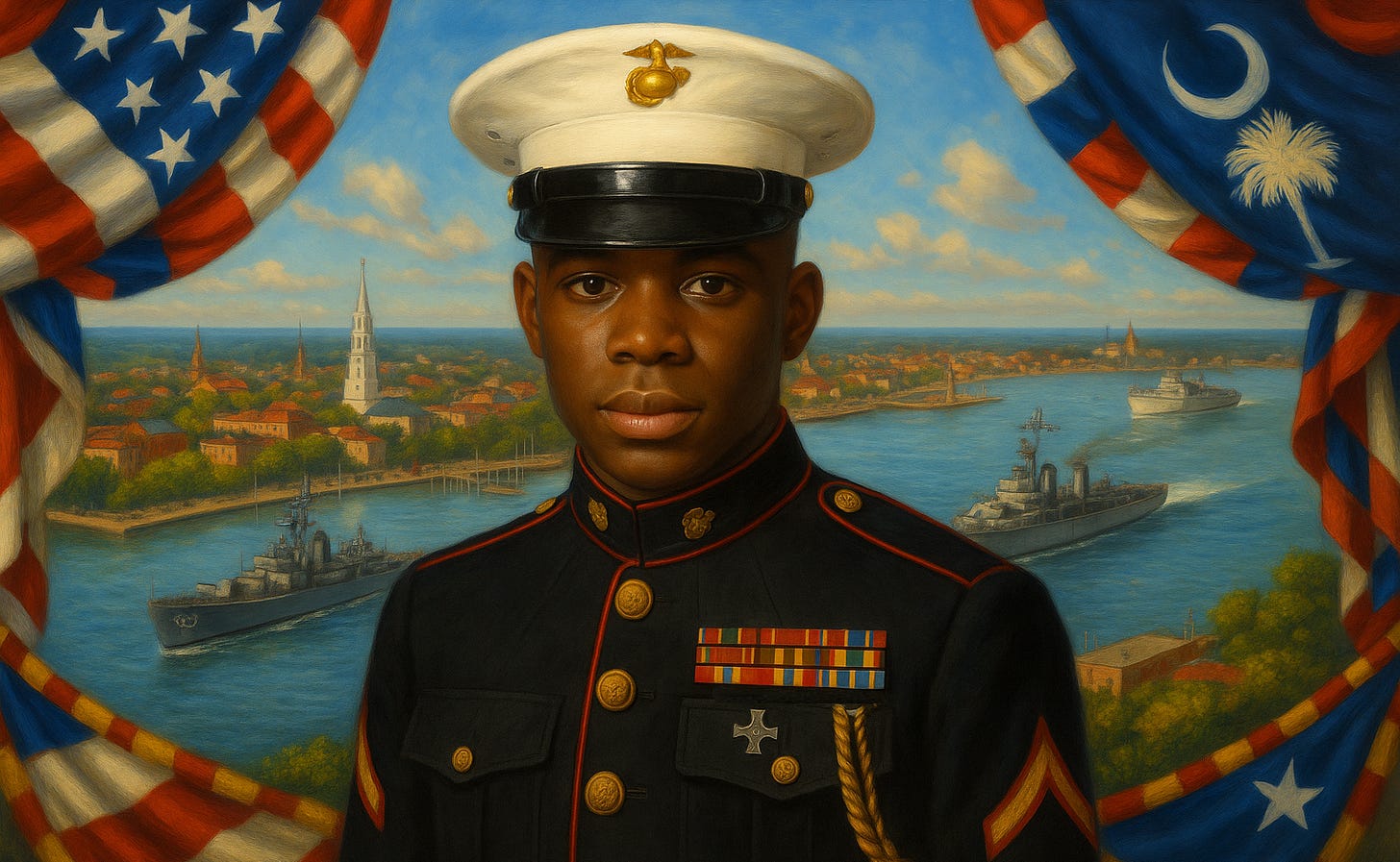 Private First-Class Ralph H. Johnson - The Charleston Marine Who Gave ...