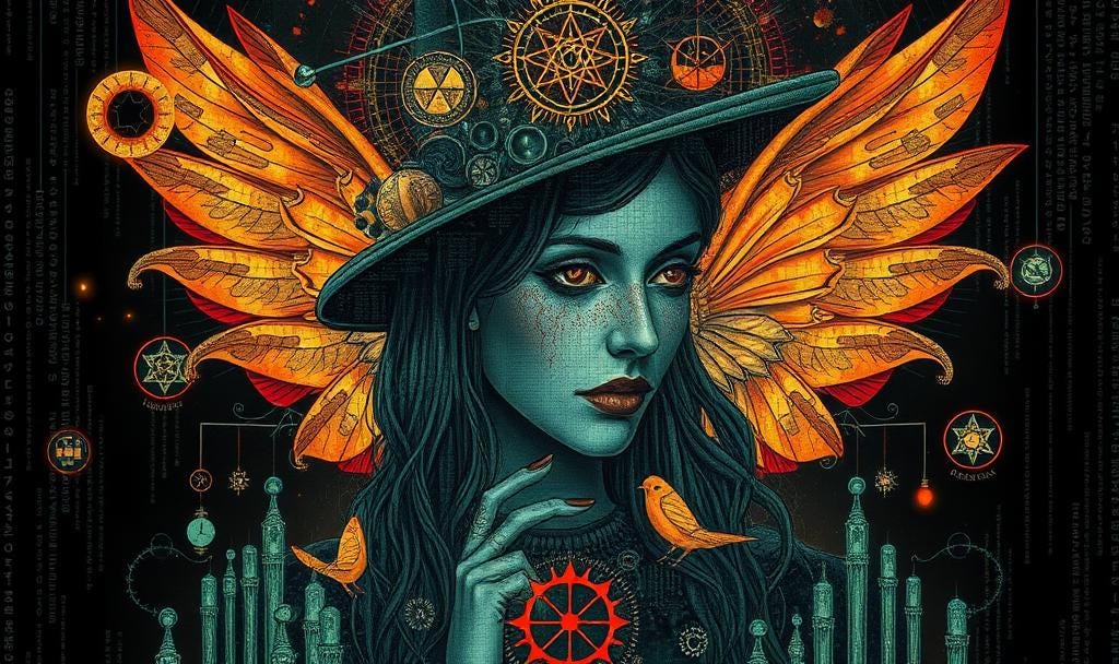 Quantum Shadows of the Sublime: Gothic Enchantment in Postmodern Futures