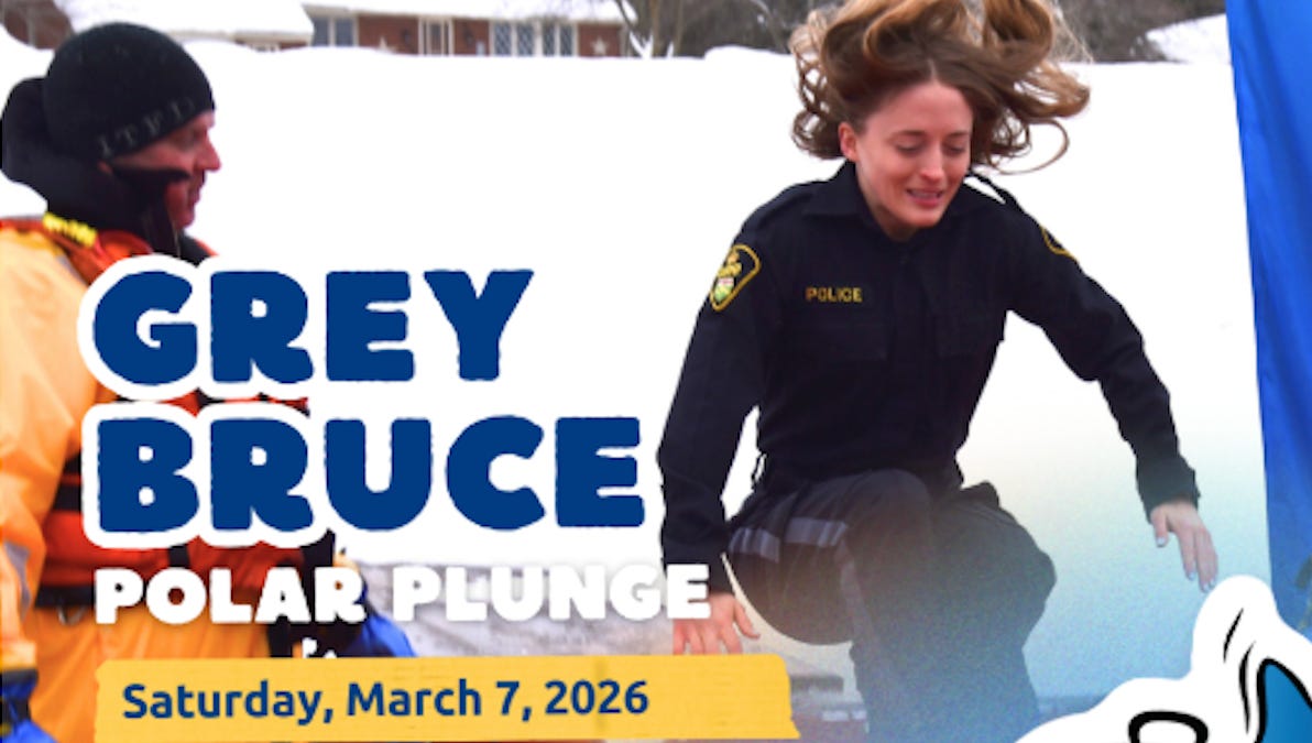 Grey Bruce OPP Unveils Plans for 2026 Polar Plunge in Support of ...