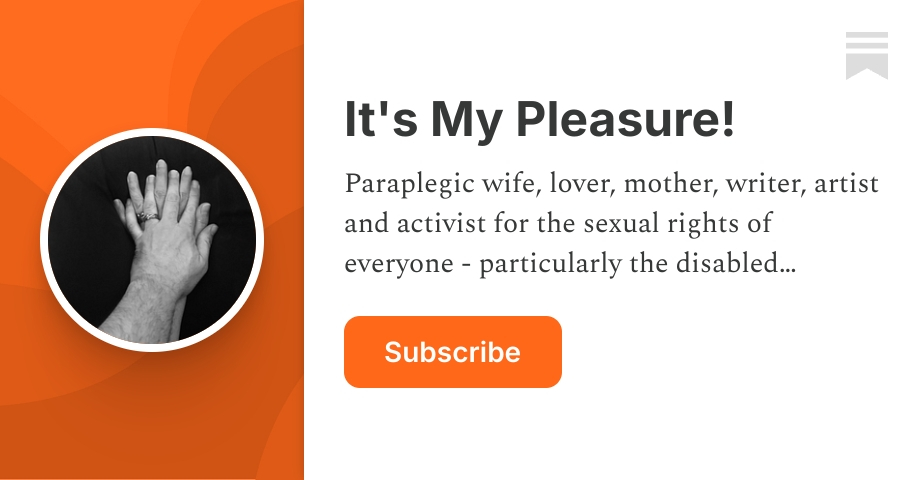 It's My Pleasure! | Maria Cyndi | Substack