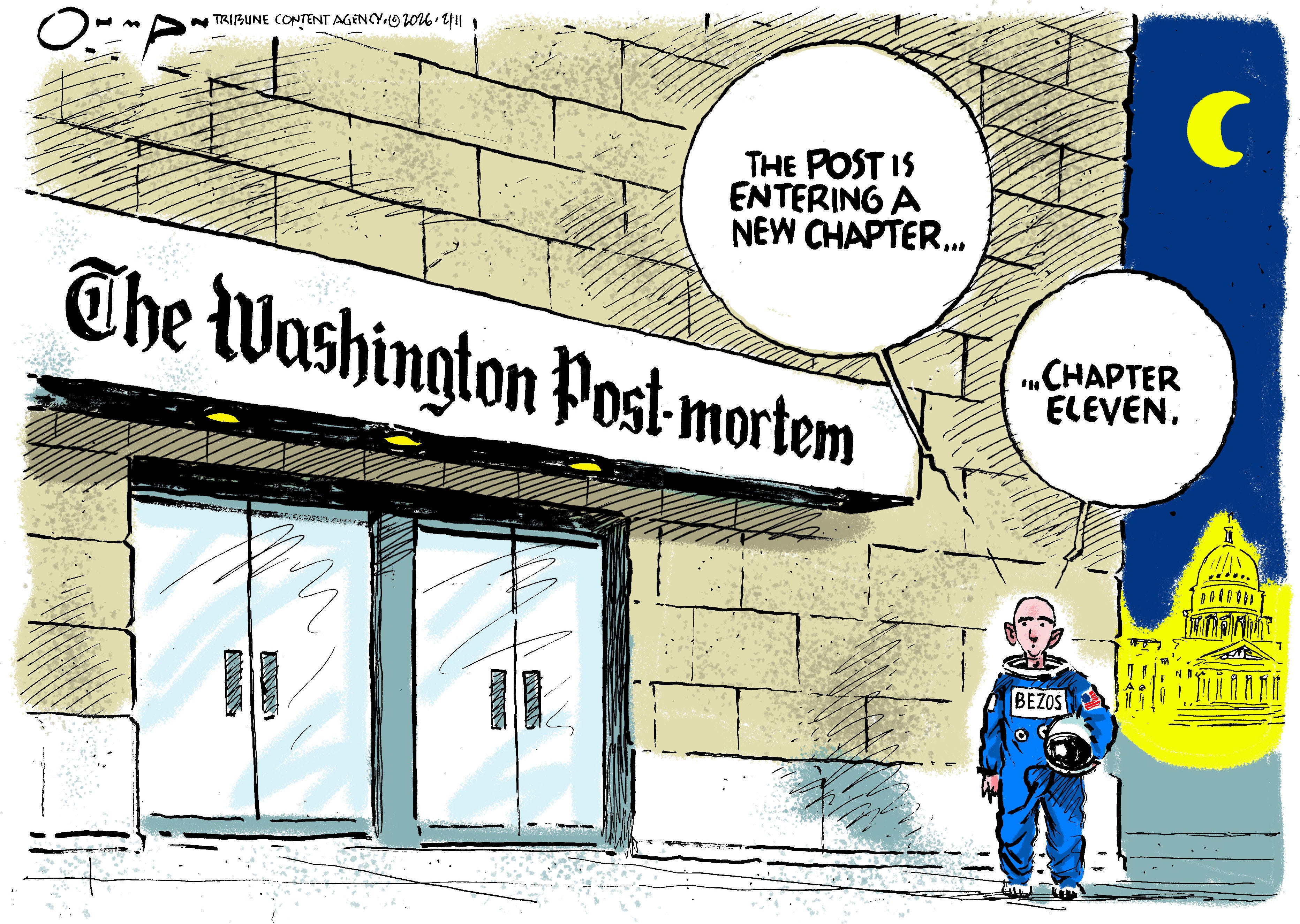 Your Daily Cartoon! - by Jack Ohman’s You Betcha!