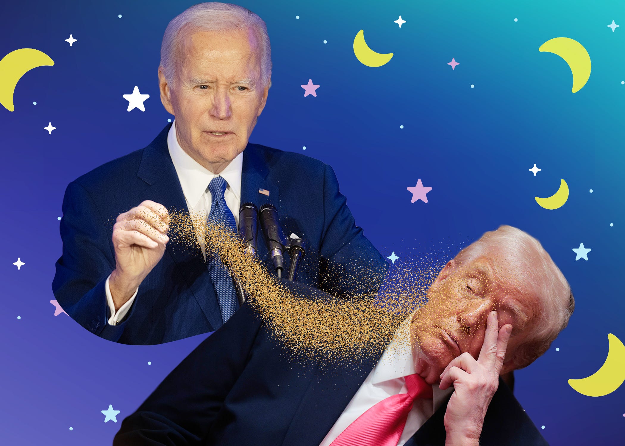 President Trump Is a Sleepy Boy - by Joe Perticone