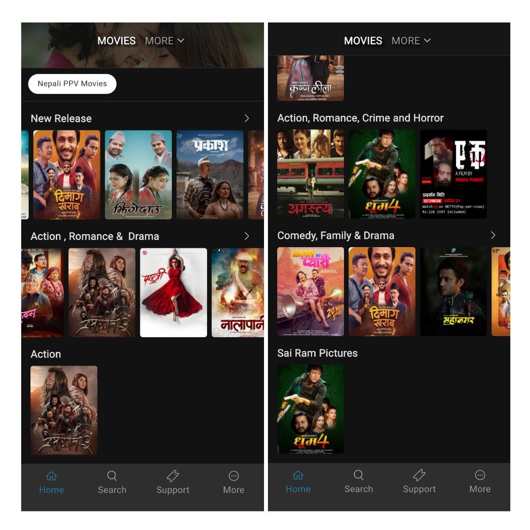 List & Guide: Streaming Nepali Movies - by Ishika Thapa