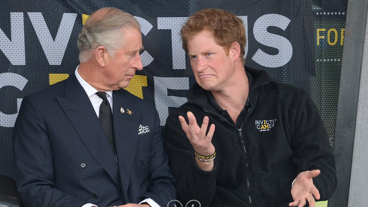Harry Wants An Invitation to Visit The King? - by Jane Barr
