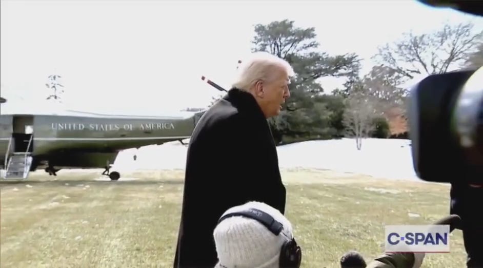 Trump says Americans do not have the right to carry guns.