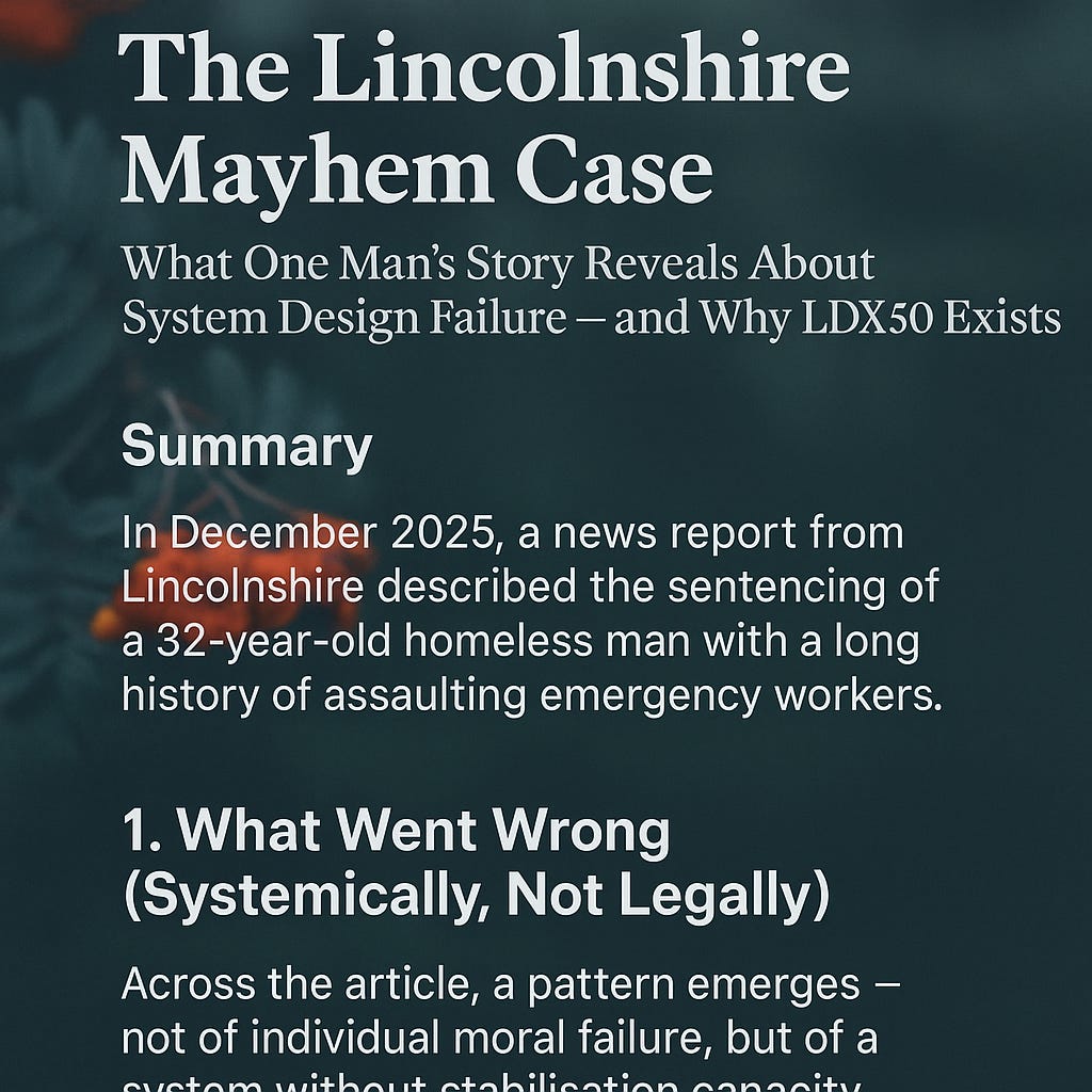 CASE STUDY: The Lincolnshire Mayhem Case - by Dan Sandford