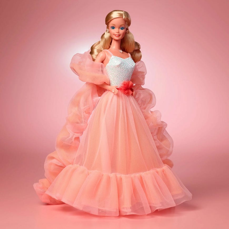 Peaches and Cream Barbie Doll to Release For 40th Anniversary
