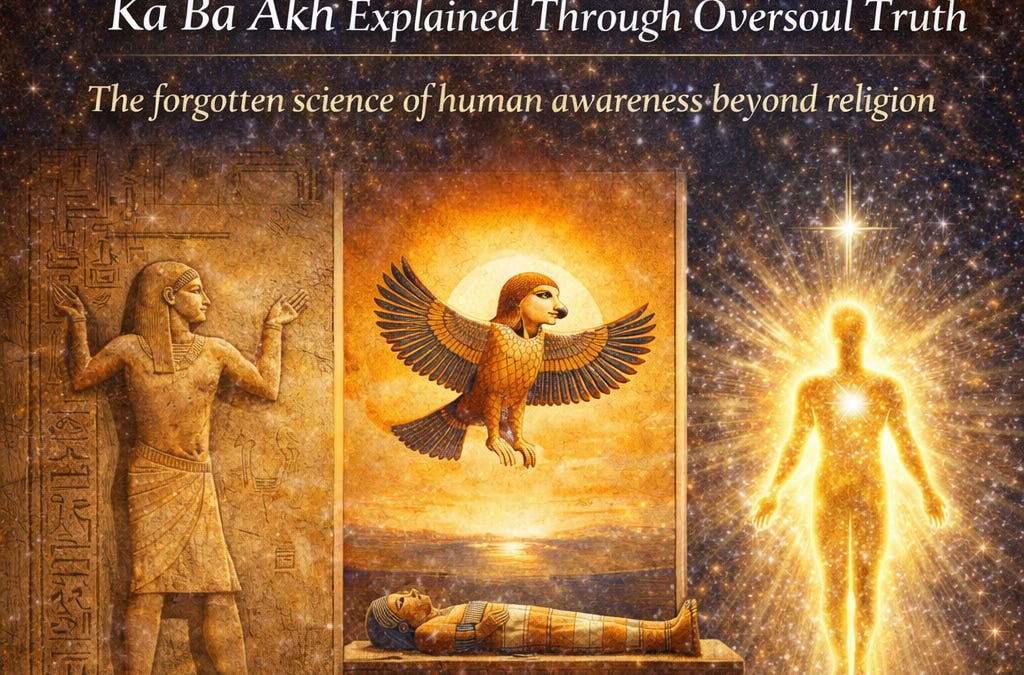 Egypt’s Threefold Consciousness System Ka Ba Akh Explained Through ...